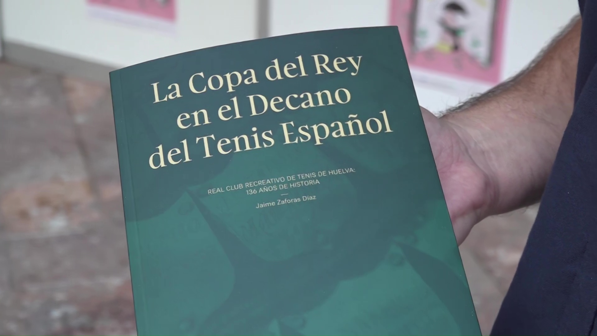 Presentado el libro "La copa del Rey en el decano del tenis español" en ...
